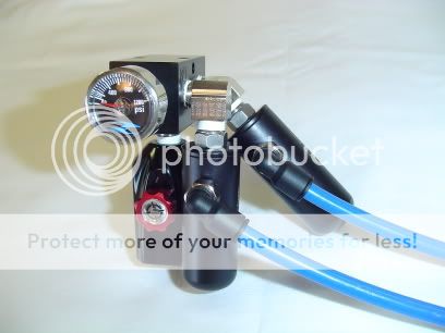 co2 pressure regulator for boost controller