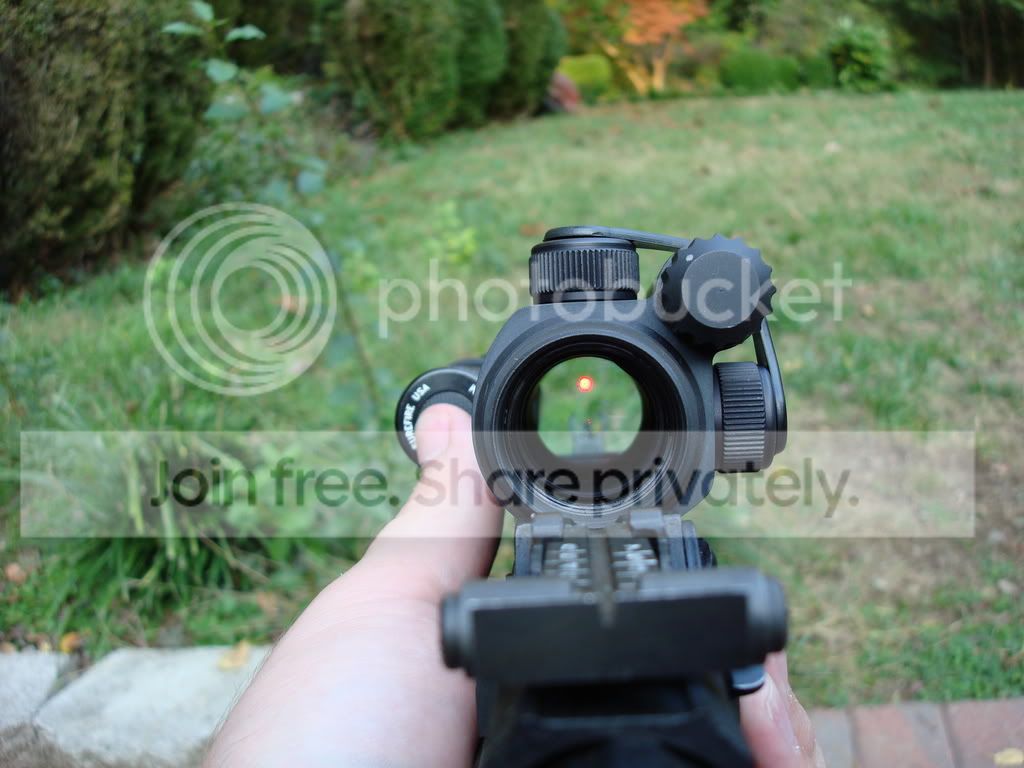 Can an Aimpoint cowitness on an AK?? > Optics & Accessories > AR15.COM