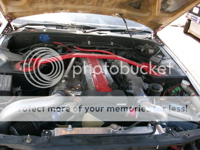 Nissan skyline r32 1jz-gte conversion, single turbo drift car - huge ...