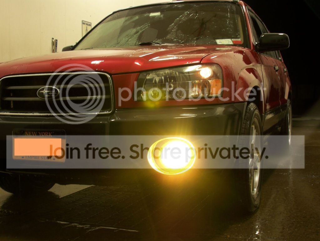 Paint fog light lenses yellow | Subaru Forester Owners Forum