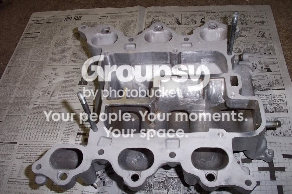 Well, finally got my manifold back from Extrude Hone... | Acura Legend ...