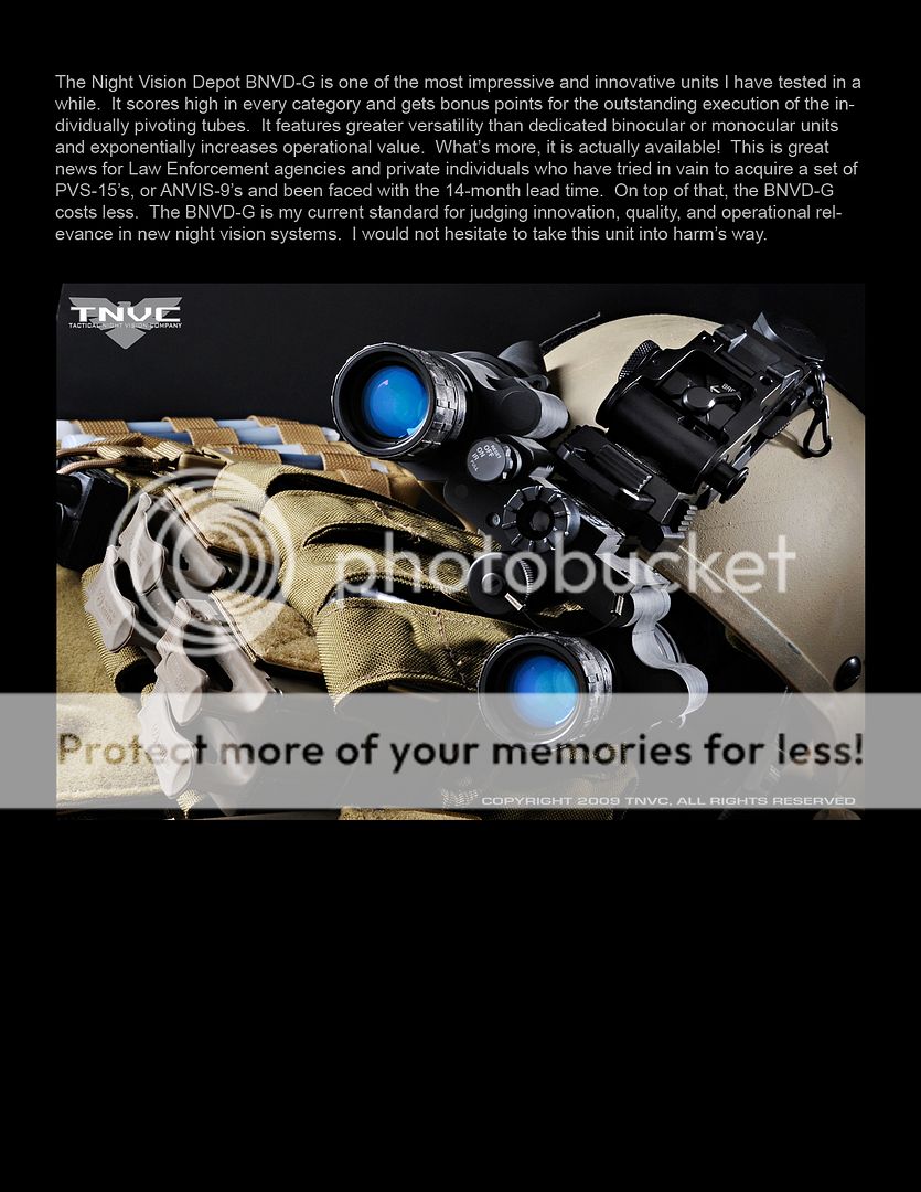 BINNOCULAR NIGHT VISION DEVICE with GAIN CONTROL (BNVD-G) REVIEW UP ...