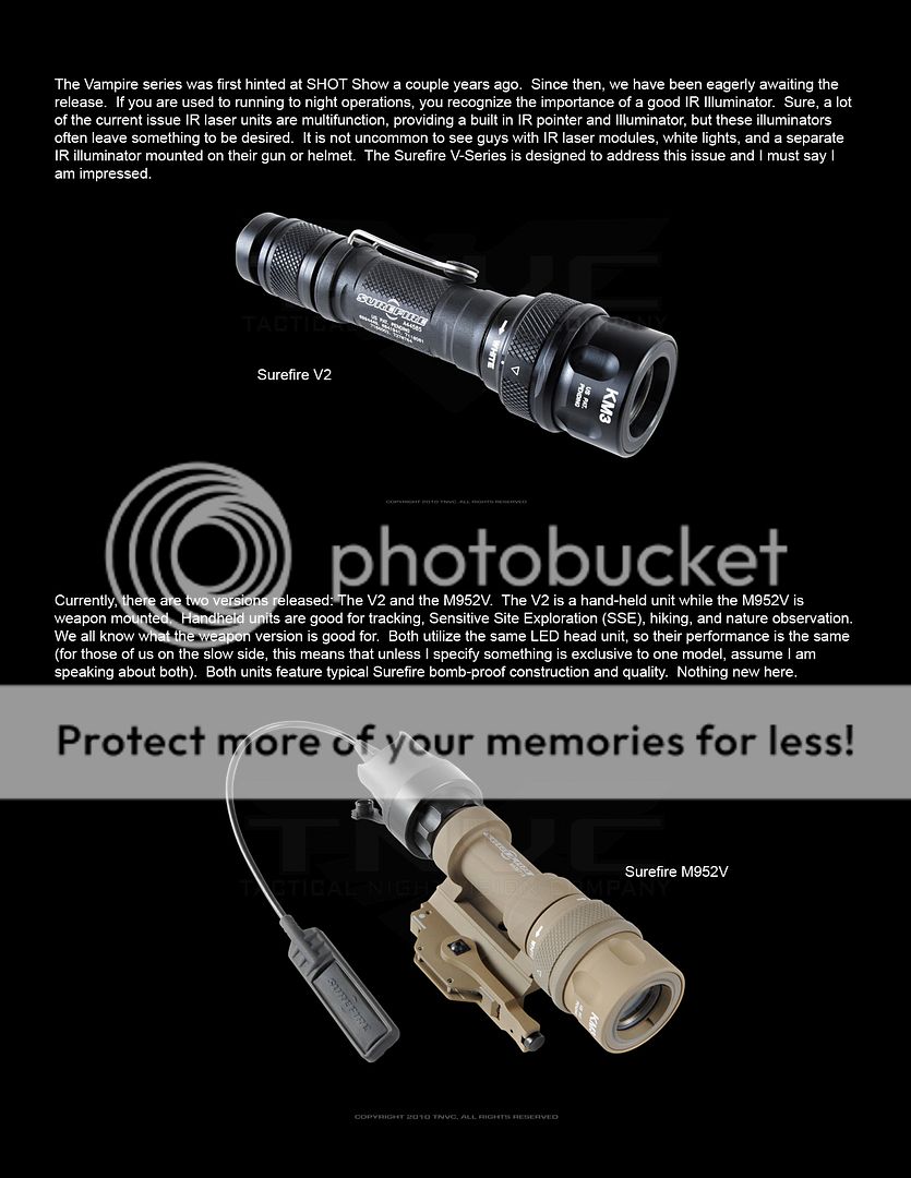 Surefire's New M952V/V2 Vampire Reviewed with Pics > Lights and Lasers ...