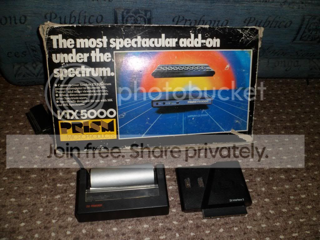 Closed - Boxed Spectrum 48k, Microdrive, Interface 1 and Extras | AmiBay