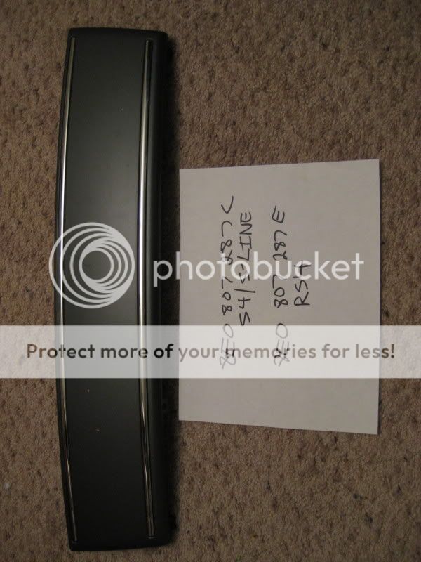 FS Front License Plate Filler Panel Bracket | VW Vortex - Volkswagen Forum