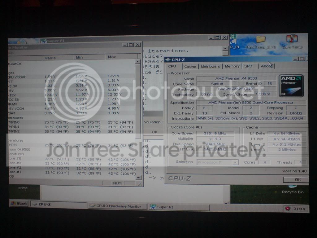 AMD Phenom x4 9500 | Overclock.net