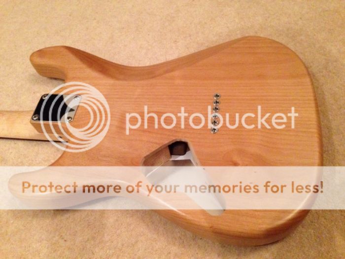 Mounting a pickguard on a rear-routed Strat body | Unofficial Warmoth Forum