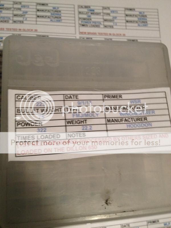 Reloading box labels - Calguns.net