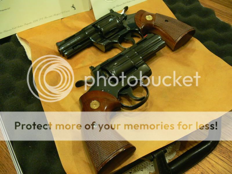 A pair of 3" Colt Pythons! | Ruger Forum