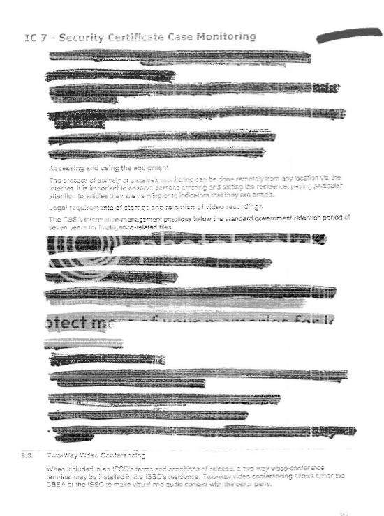 Redaction, in Black and White | red file