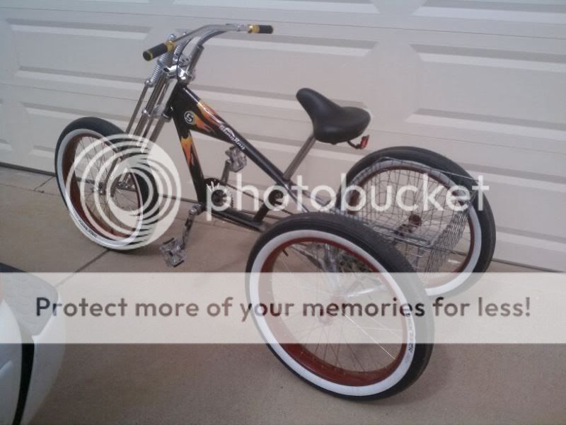 Custom bikes? my Belair tricycle. Pictures!!!!! | Chevy Tri Five Forum