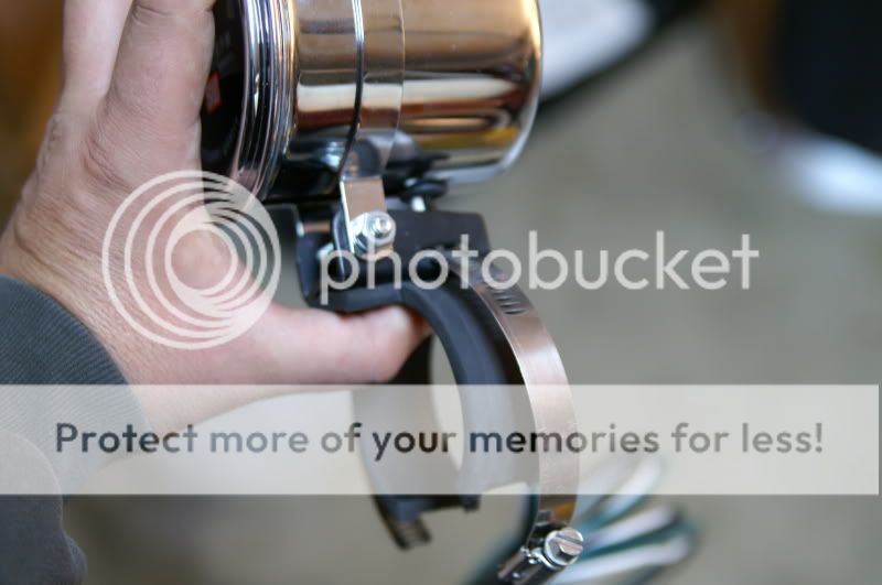 rubber mount for a steering column tach | Chevy Tri Five Forum