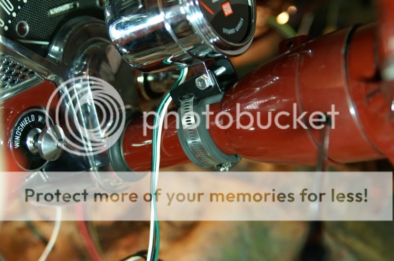 rubber mount for a steering column tach | Chevy Tri Five Forum