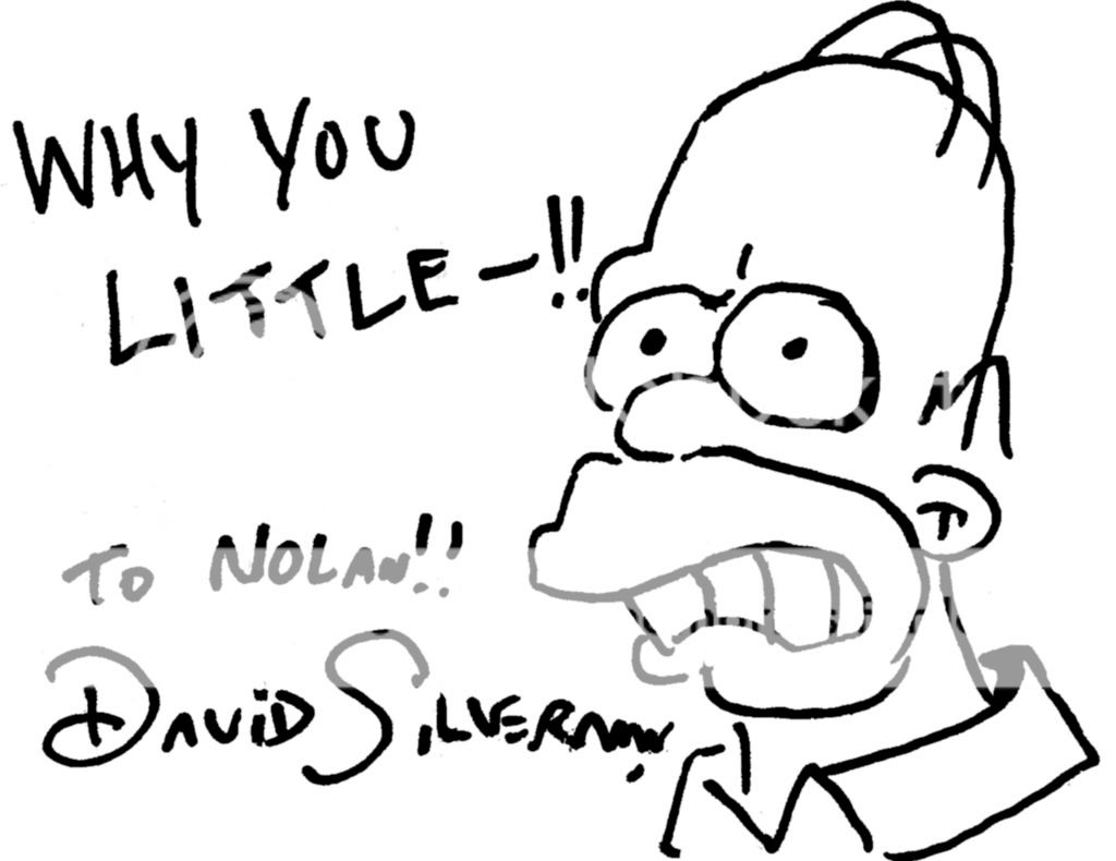 Something David Silverman(Lead Animator for the Simpsons) made for me ...