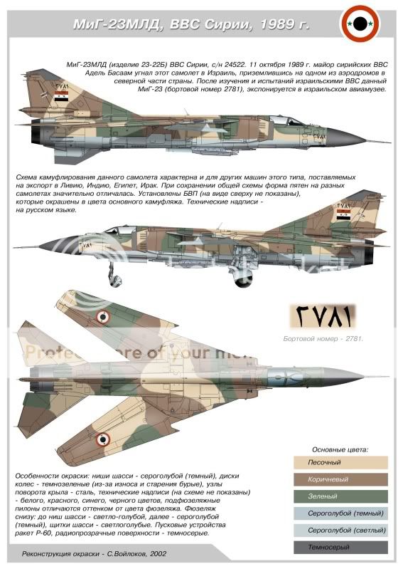 1/32 trumpy Syrian Mig-23 painted - Works in Progress - Large Scale Planes