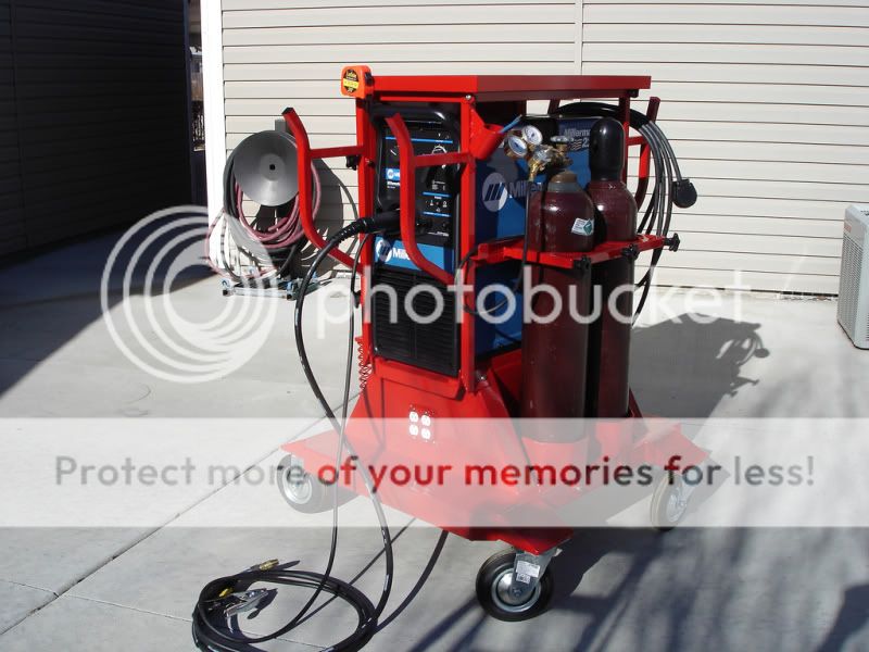 Highly mobile welding cart | Pirate 4x4