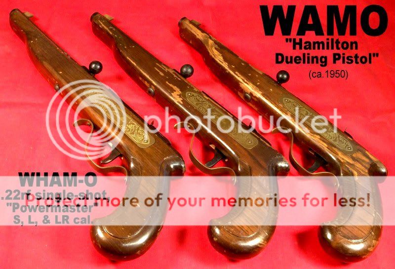 Wham-O's rare WAMO "Hamilton" pirate pistol | Rimfire Central Firearm Forum