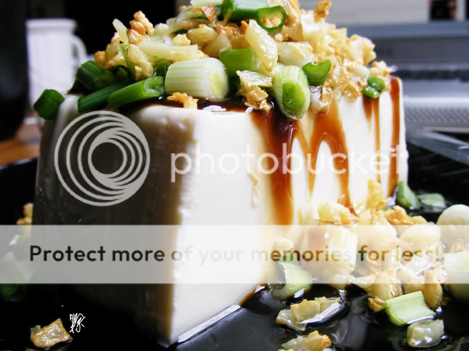 Silken Tofu Sashimi | 食べ物 eXploZion