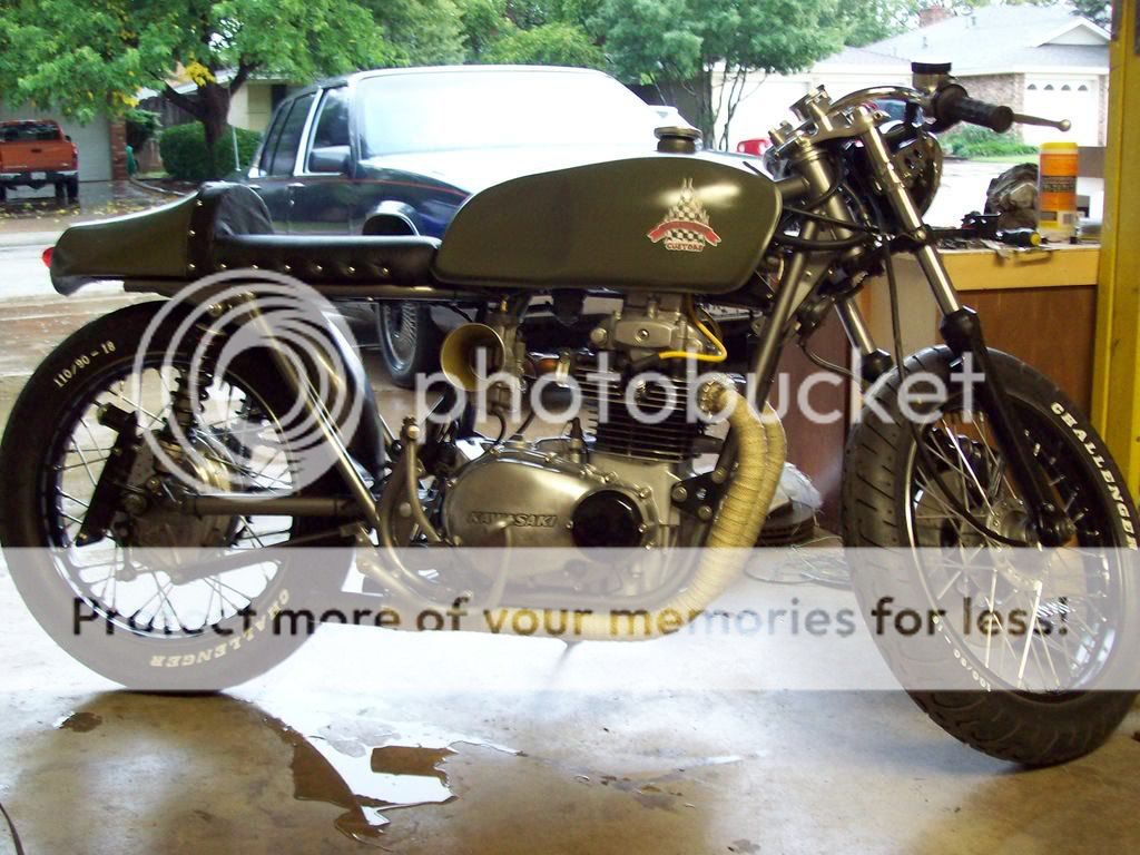Its finally DONE!! 77 KZ400 Cafe | DO THE TON