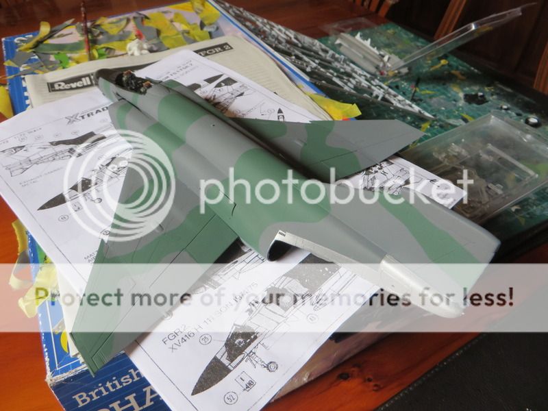 F4 FGR MK2 Revell 1/48 = FINISHED - F-4 Phantom II Single Type Group ...