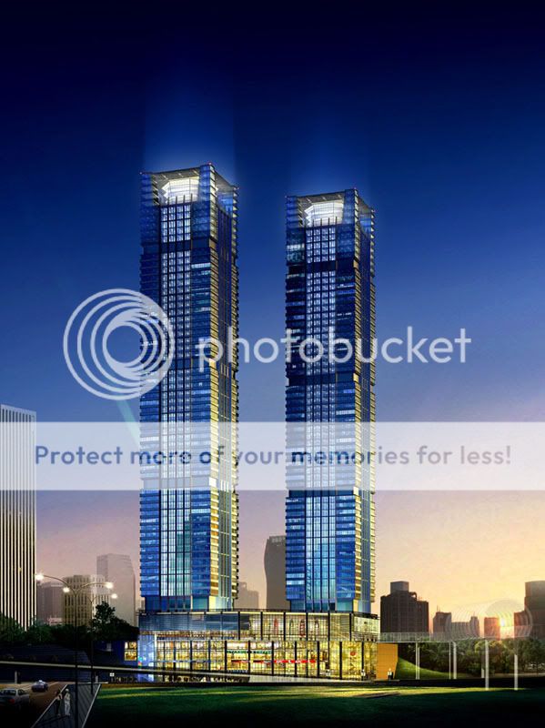 Colombo | The Dawson Grand | Twin Tower 42 & 38 fl | Suspended ...