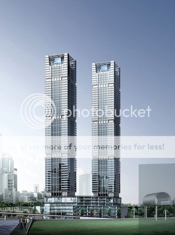 Colombo | The Dawson Grand | Twin Tower 42 & 38 fl | Suspended ...