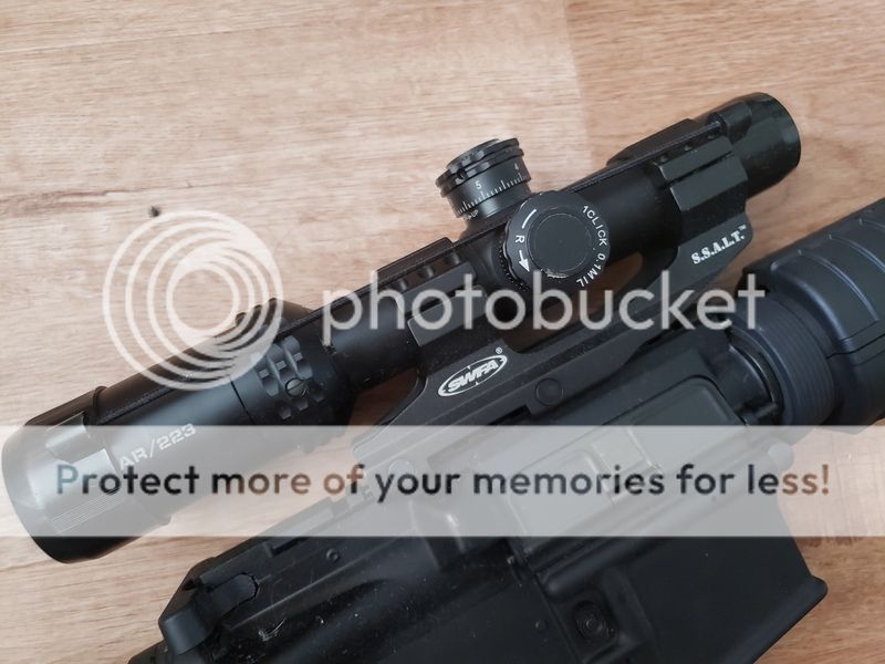 Trijicon RMR Type 1 Red, Bushnell AR 223 1-4x24mm FFP Illuminated Scope ...