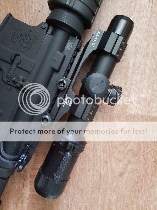 Trijicon RMR Type 1 Red, Bushnell AR 223 1-4x24mm FFP Illuminated Scope ...