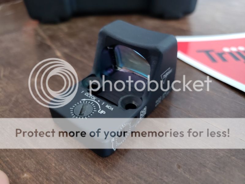 Trijicon RMR Type 1 Red, Bushnell AR 223 1-4x24mm FFP Illuminated Scope ...