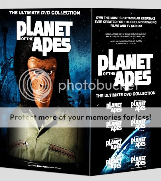 14-disc Planet of the Apes Ultimate DVD Collection coming ...
