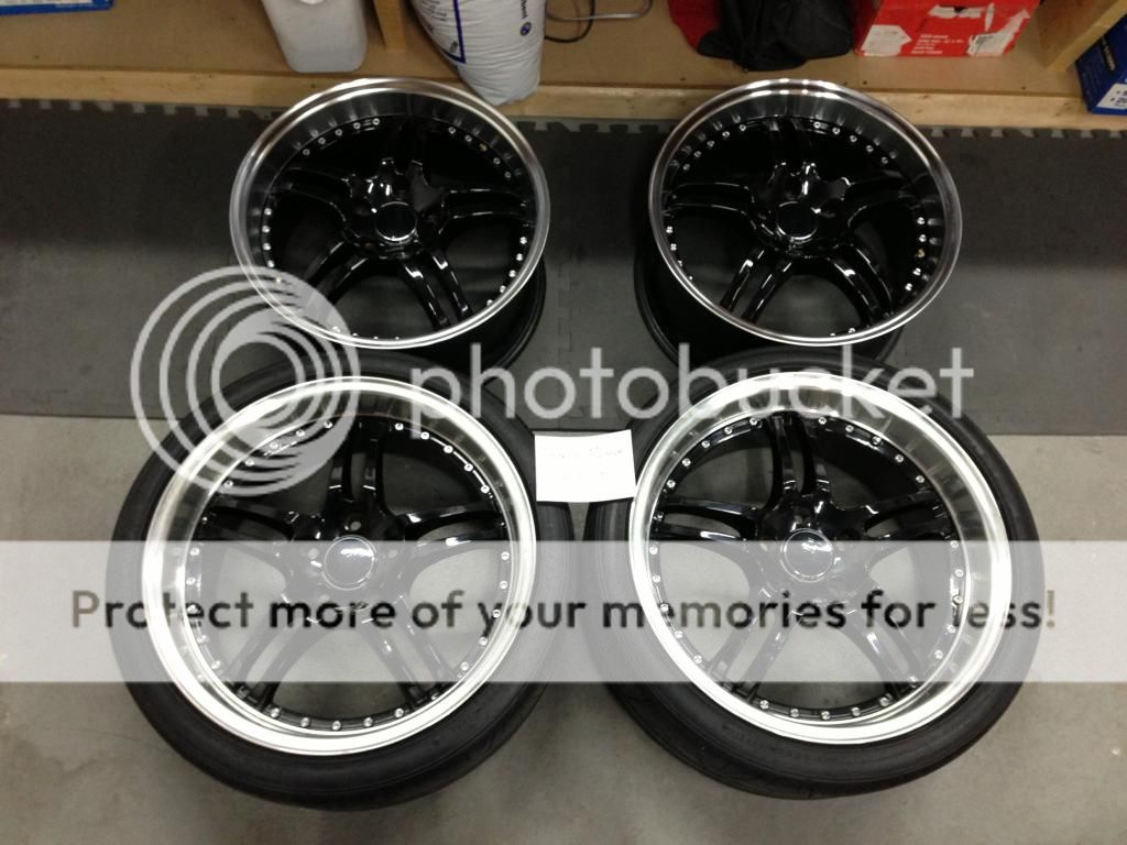 Ruff Racing (split 5 spoke) staggered GTO setup | LS1GTO Forums
