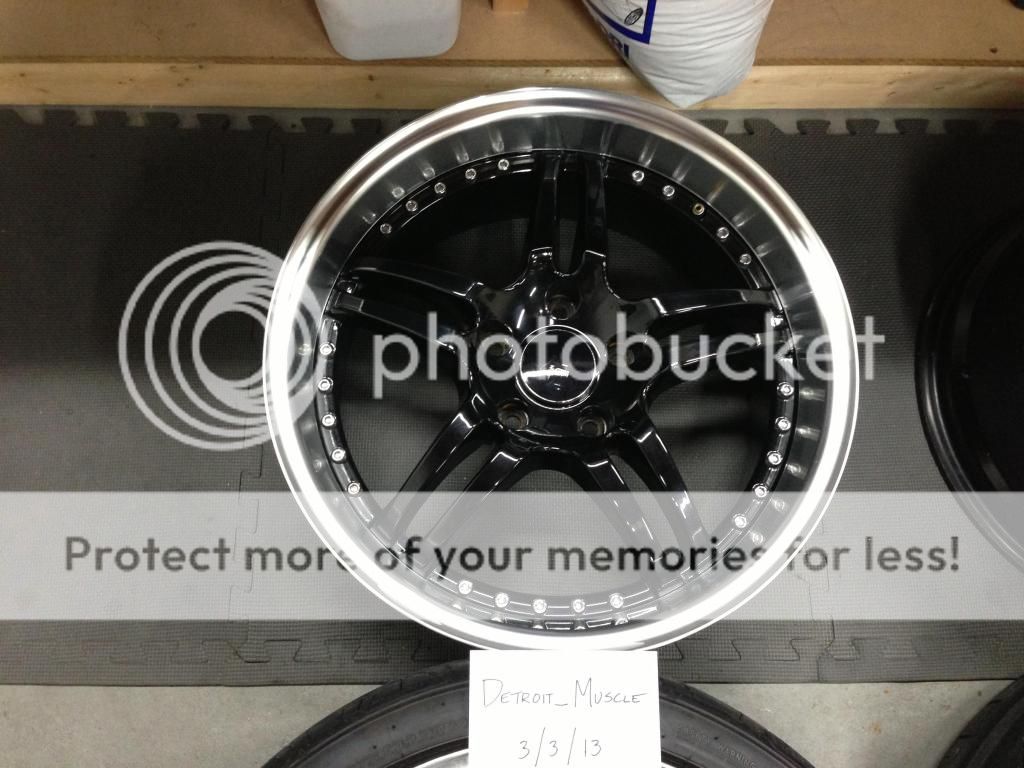 Ruff Racing (split 5 spoke) staggered GTO setup | LS1GTO Forums