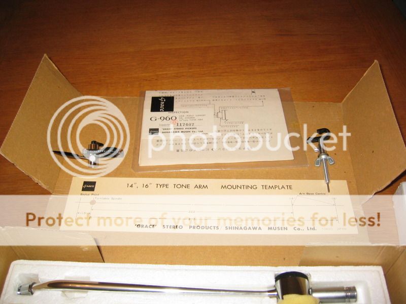 FS: Grace G-960 12" tonearm