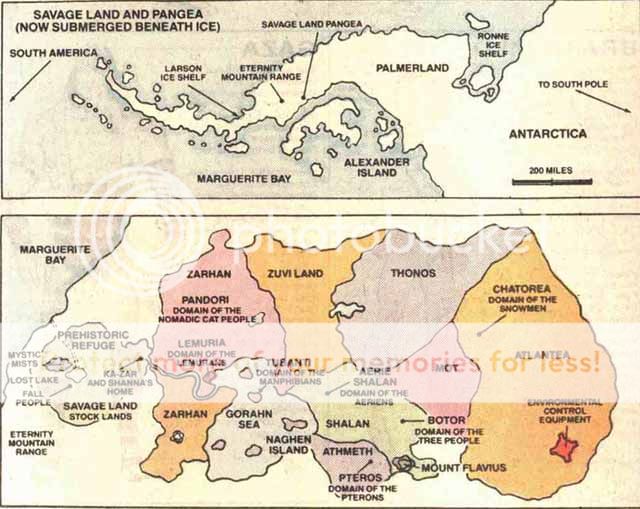 Comic Book Maps! | Bob Mitchell in the 21st Century