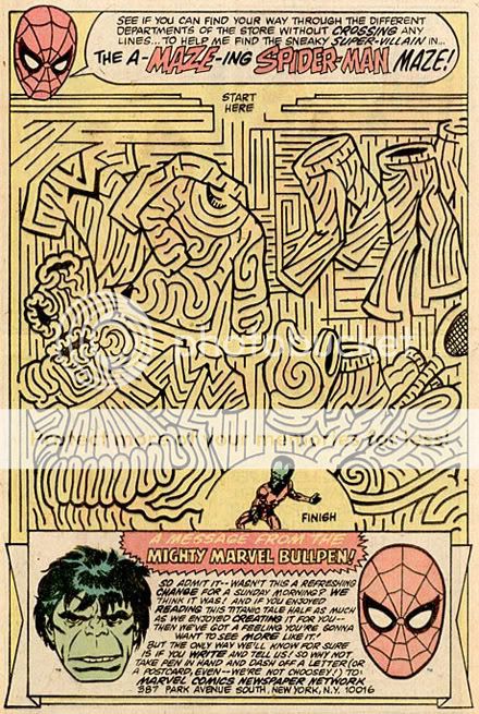 If you have a spare five minutes, why not try the A-maze-ing Spider-Man ...