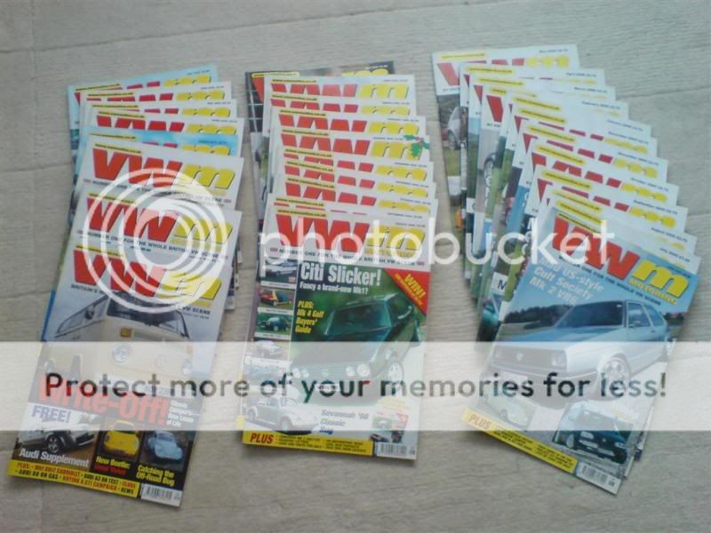 VW Motoring magazines - 2003/4/5/6 | Retro Rides