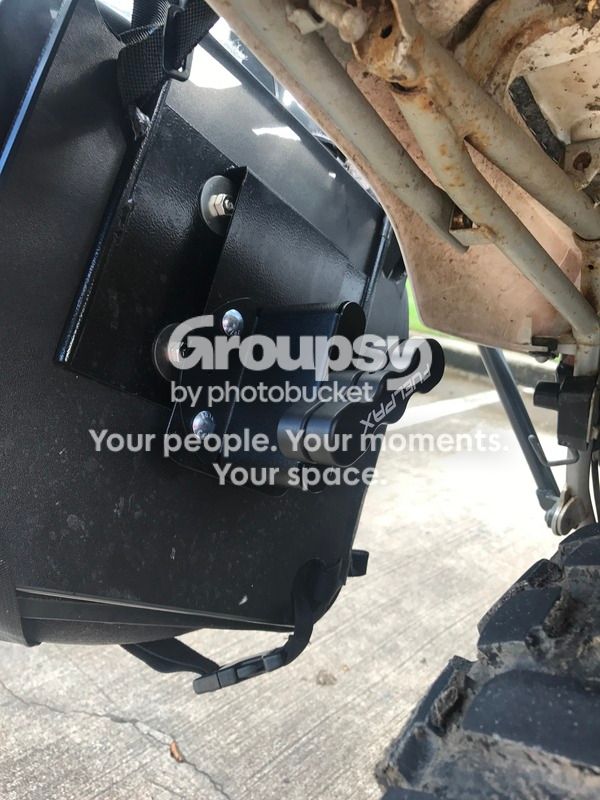 Modifications for Fuelpax mount? | TW200 Forum