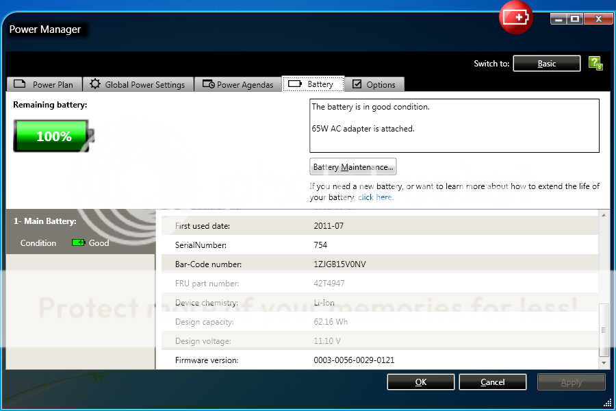 เอารูปสภาพ(status) Battery Netbook ที่เสียบคาเครื่องไว้ตลอด 2 ปีที่ผ่าน ...