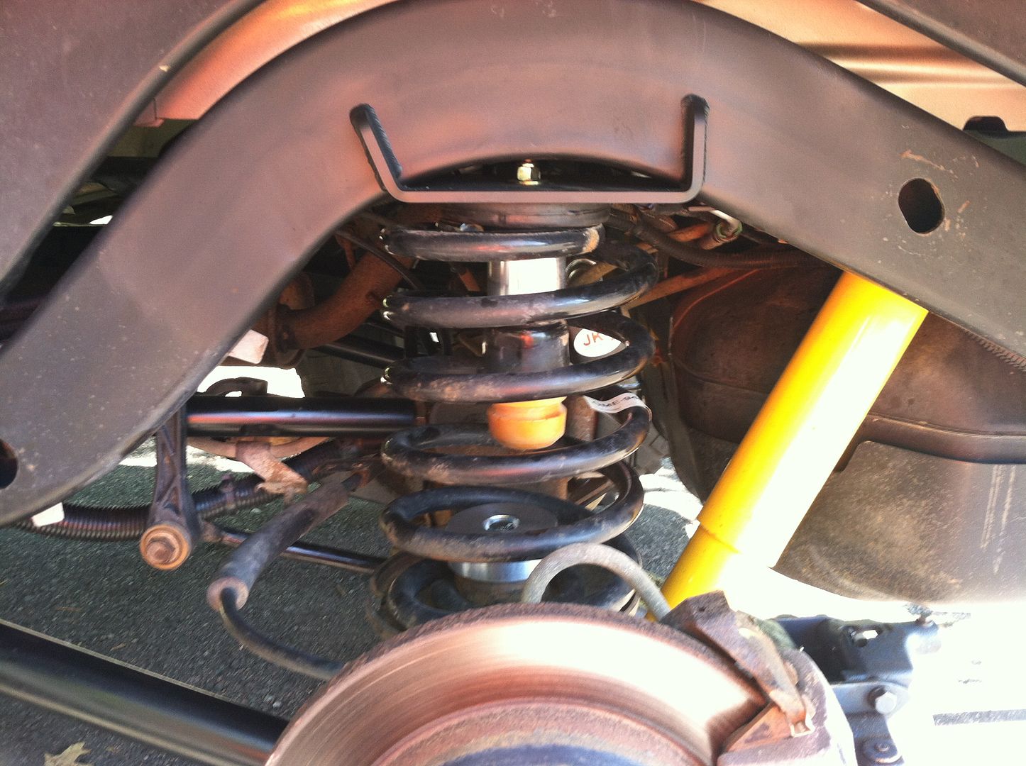 2005 Jeep Wrangler Unlimited Rubicon...(Spring perch relocation after ...