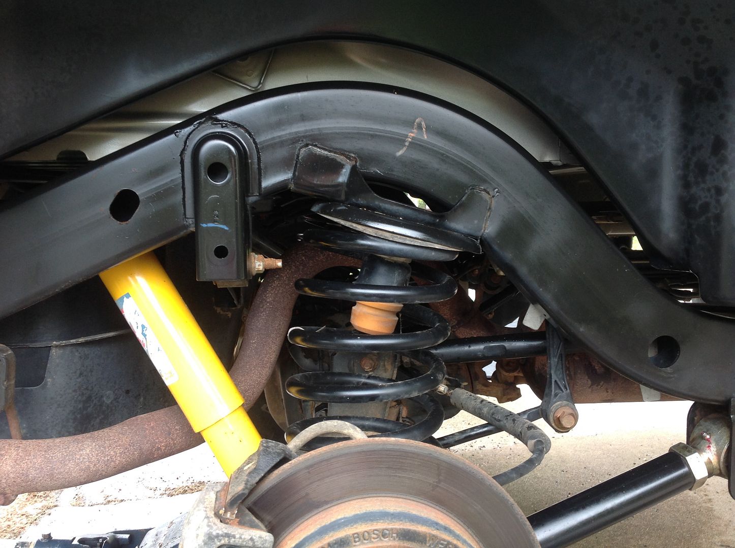 2005 Jeep Wrangler Unlimited Rubicon...(Spring perch relocation after ...