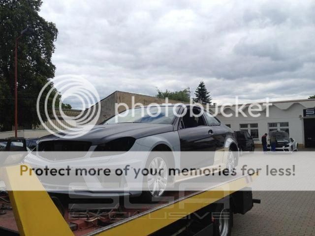 C-class coupe body kit - Exterior & Interior Styling - SGMerc ...