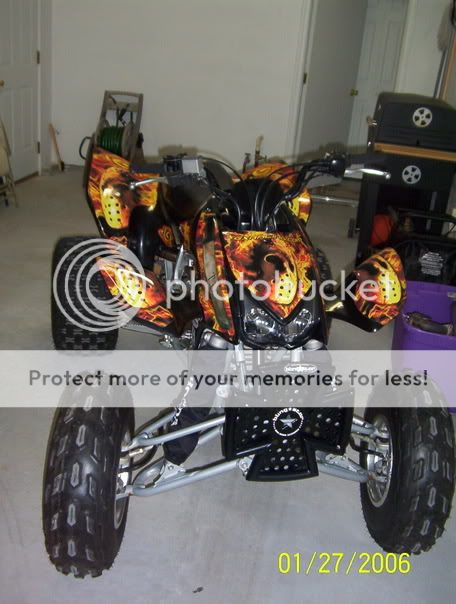 show pics of graphics | Honda TRX 450R