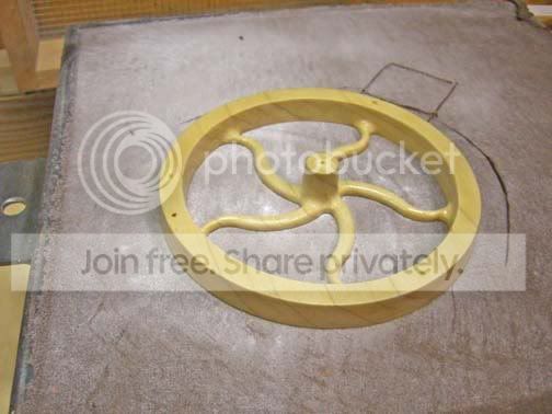 Curved Spoke Flywheel (lots of pictures) | Home Model Engine Machinist ...