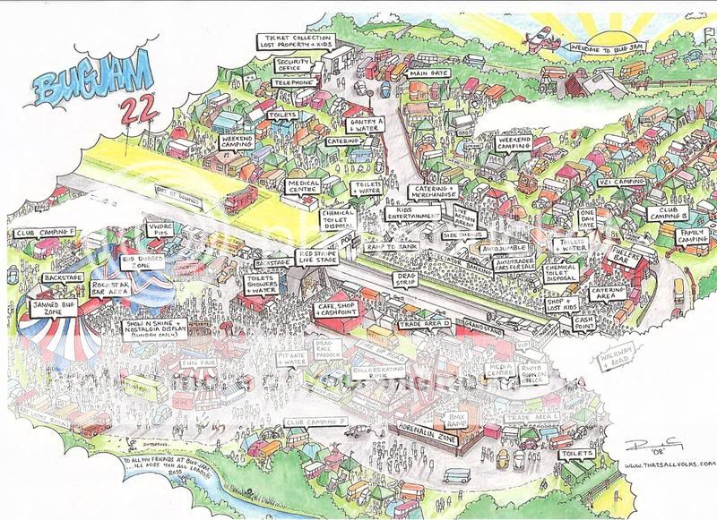 BUG JAM 22 map and where we should be camping!!! | Volkszone Forum