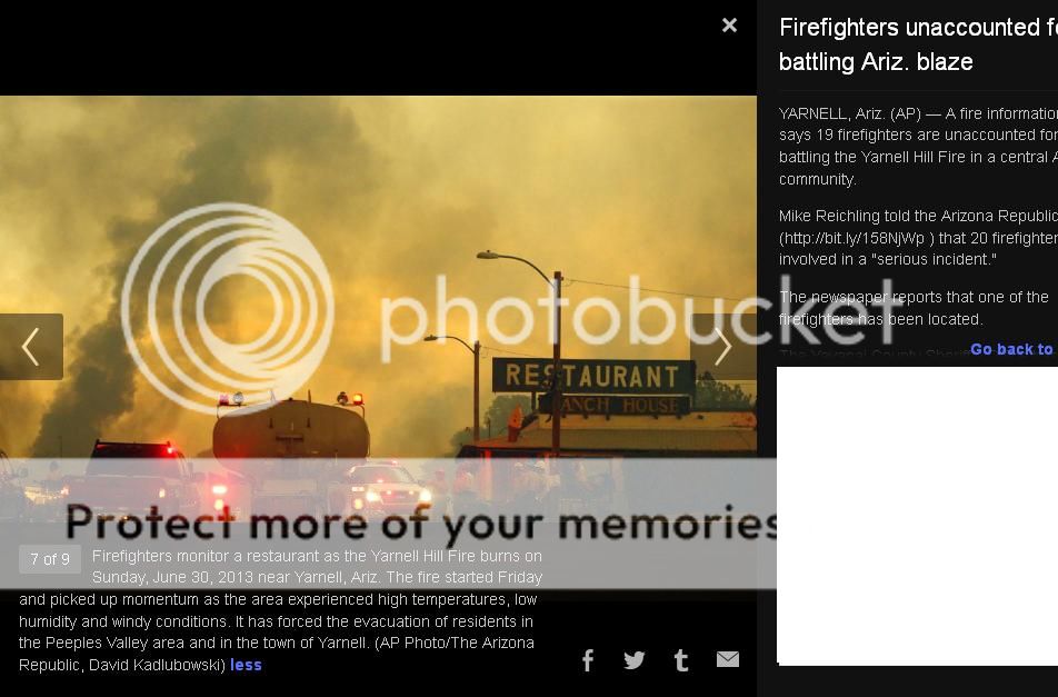 Wildland Firefighters and their families in AZ need your prayers ...