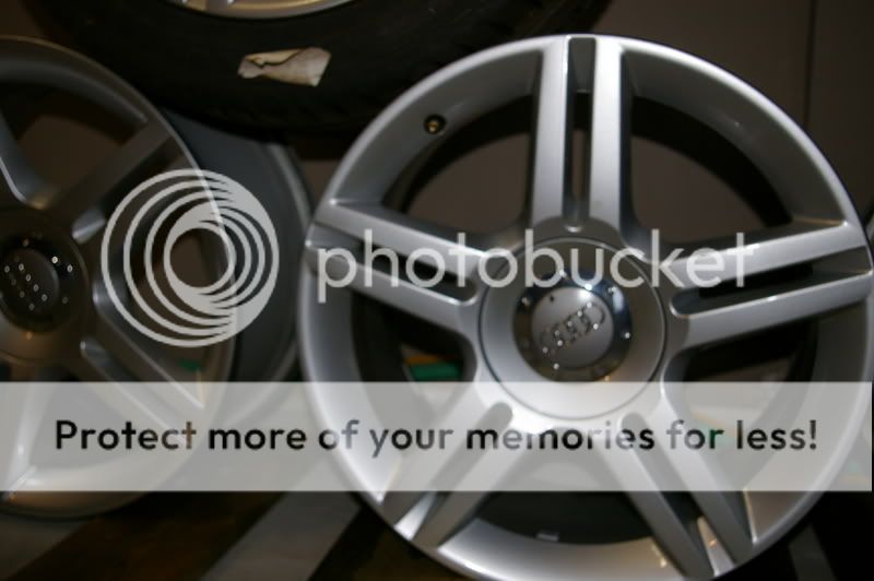FS: OEM 17" AUDI A4 Split 5 spoke rims | VW Vortex - Volkswagen Forum