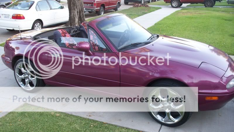 This isn't the Raspberry Metallic, but we can dream! - MX-5 Miata Forum