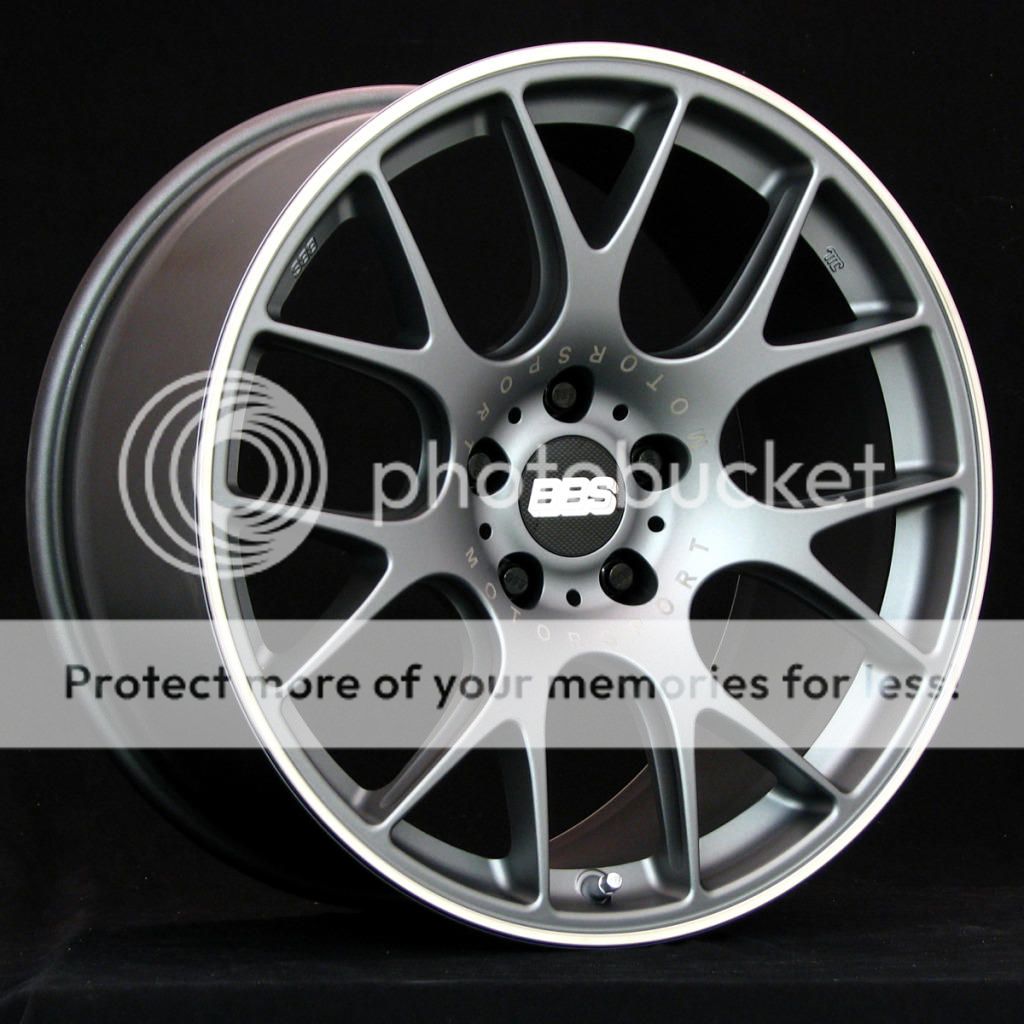 BBS CH-R Titanium finish