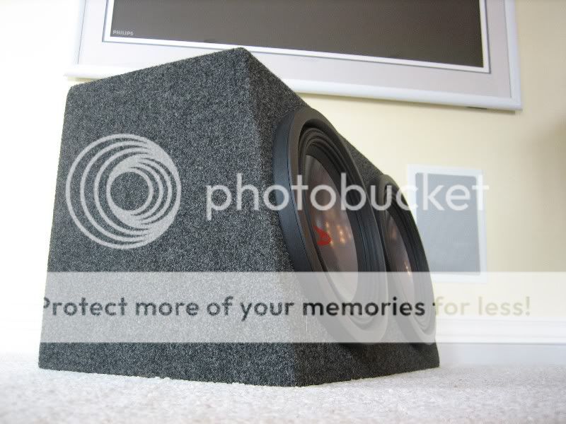 2 12" Alpine SWR-1222D Type-R's in a sealed box PNW | VW Vortex ...