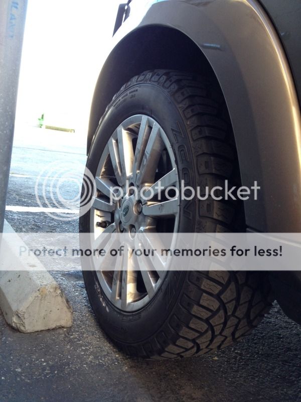 255/55R19 Cooper Zeon LTZs LR4 19" Tires